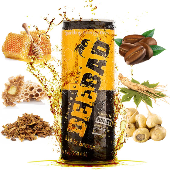 What is inside of a can? - BEEBAD Energy Drink