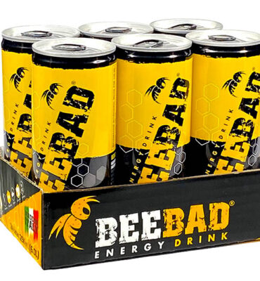 BEEBAD Energy Drink - Powerful by Nature - BEEBAD Energy Drink